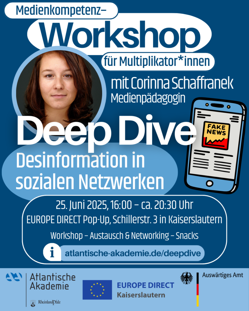Medienkompetenz-Workshop: Deep Dive – Desinformation in sozialen Netzwerken - Europe Direct ...